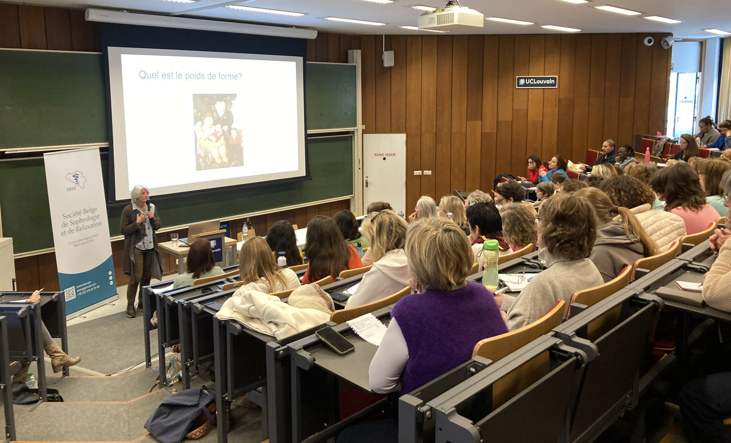 Un succès éclatant pour la conférence et l’atelier du Dr Auquier - SBSR